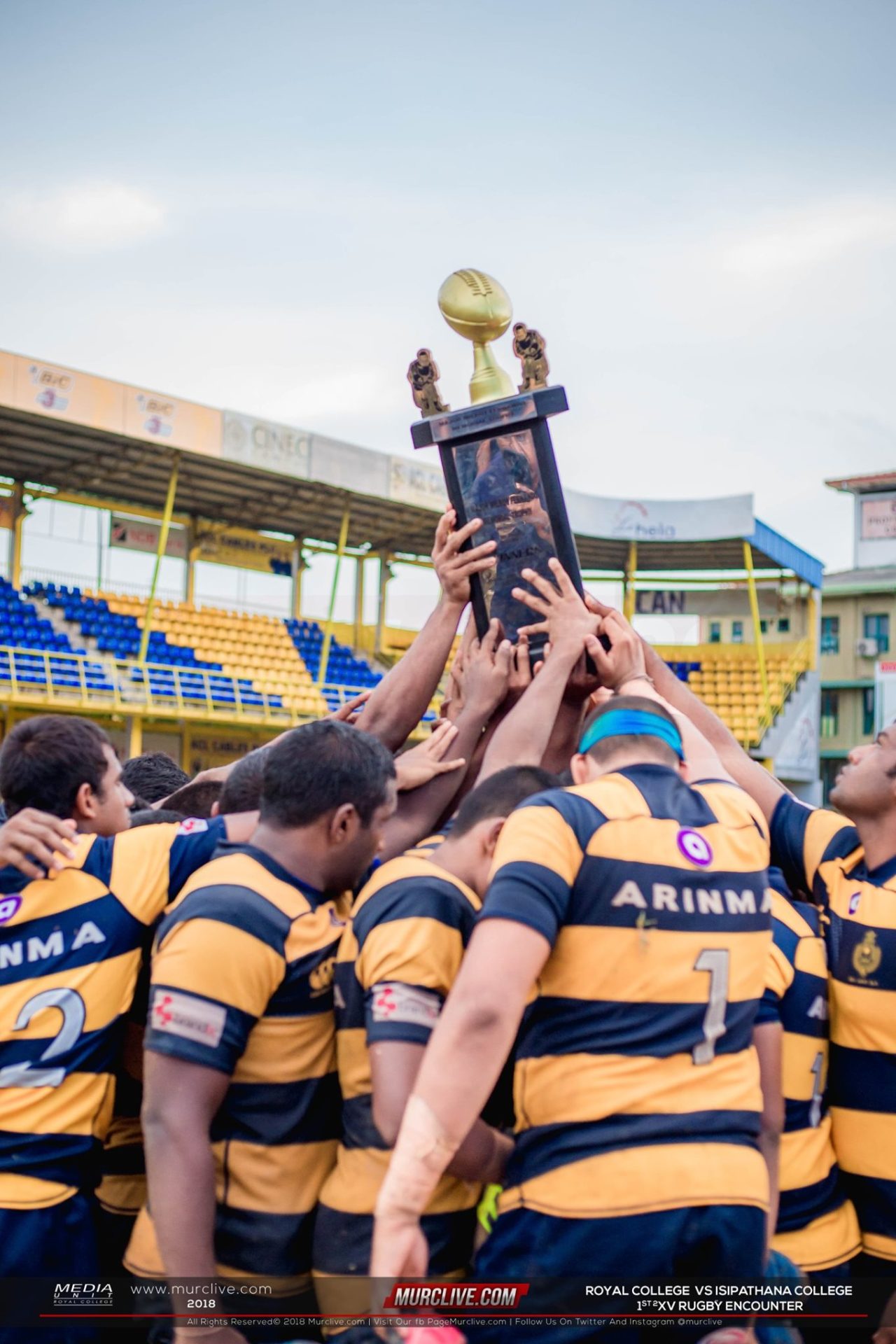 Royal takes “Major Milroy Fernando Trophy” home. | Sri Lanka Foundation