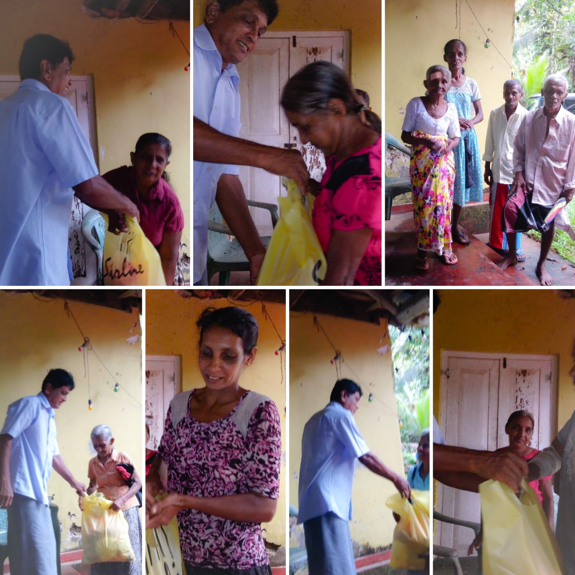 Nalaka Gunawardhana continues his project in a larger scale to help COVID-19 effected families ...