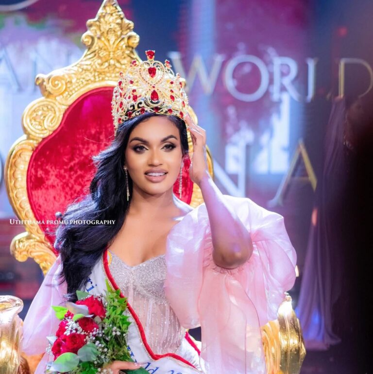 Ishadi Amanda recently won the crown of “Mrs. Sri Lanka World-2024 ...